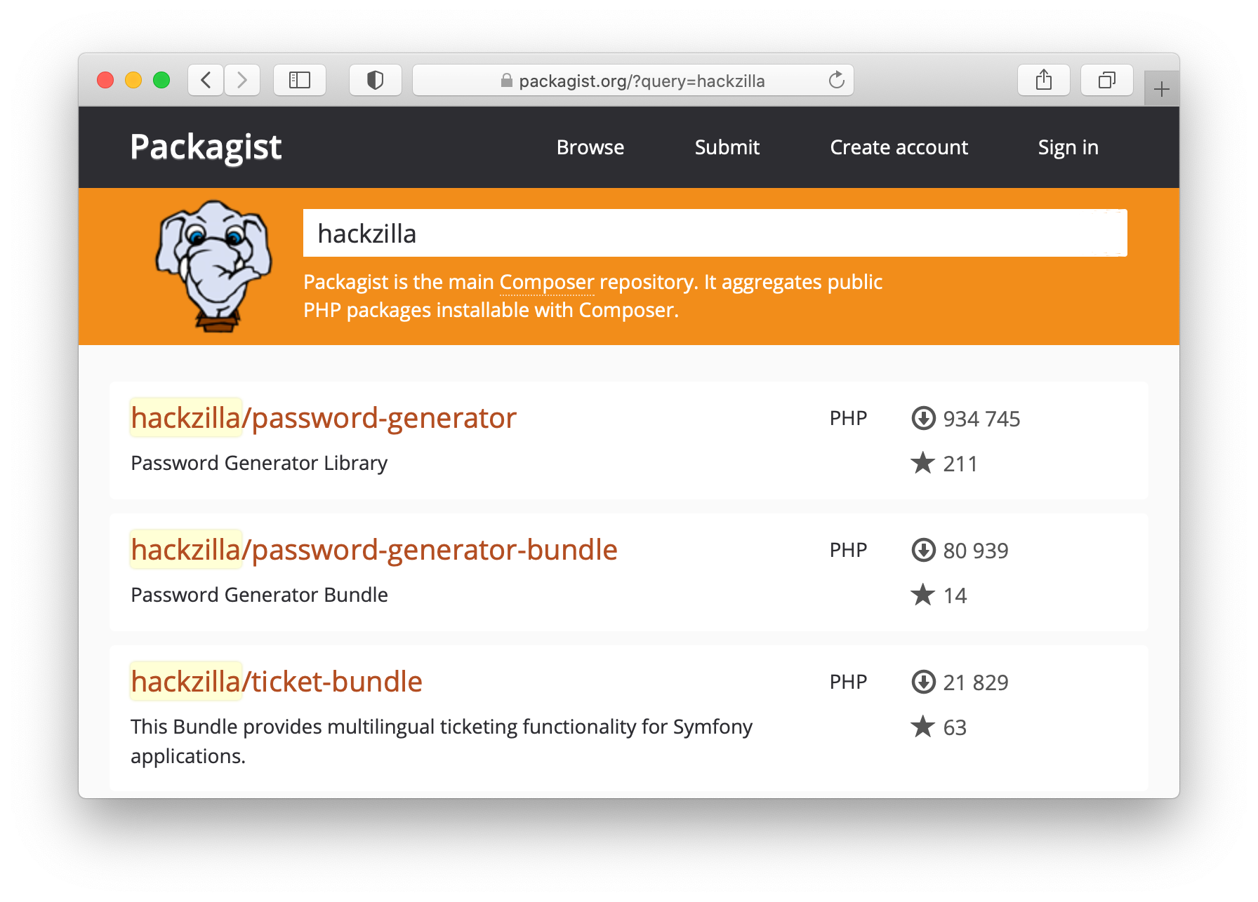 Package Management Php Project Using Composer Web Developing With Macos